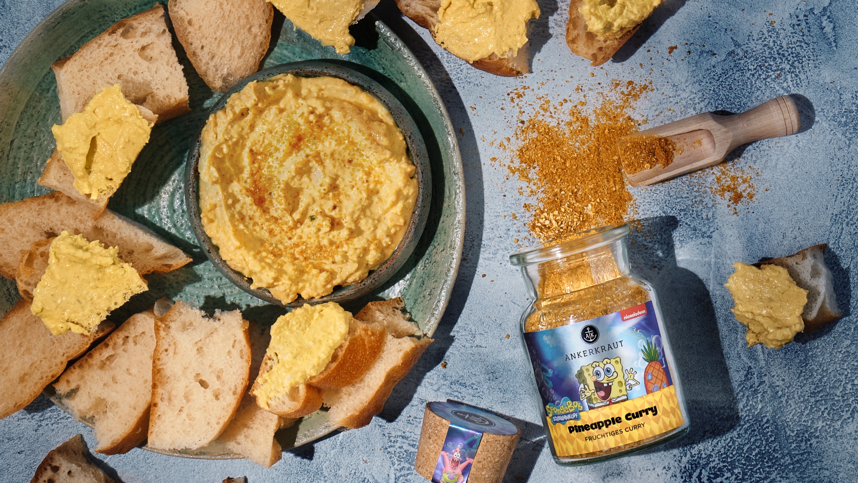 Sommerlicher Curry Dip | Spongebob Rezept & Ankerkraut