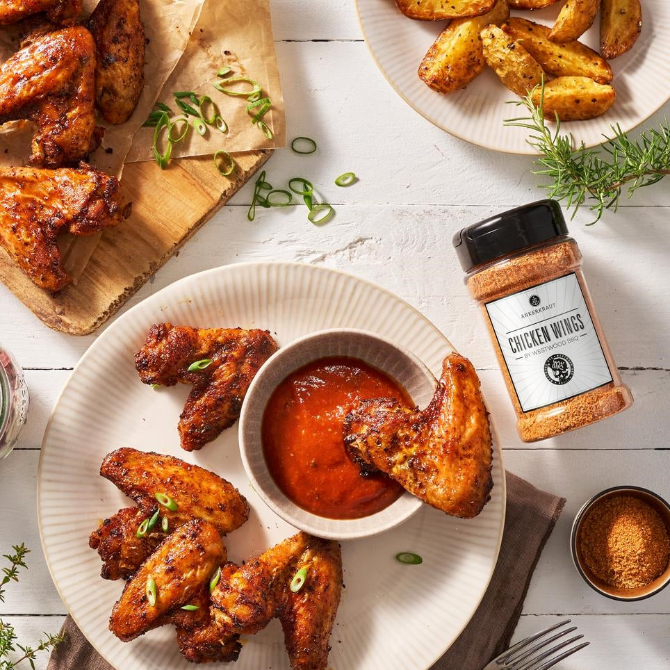 Chicken Wings Gewürz: für gelungene BBQ-Flügel! & Ankerkraut